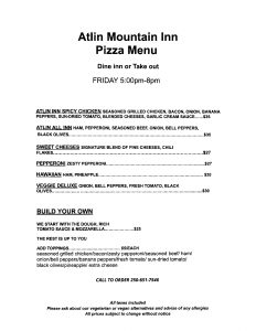 Atlin's premier hotel, restaurant and bar-Official Site