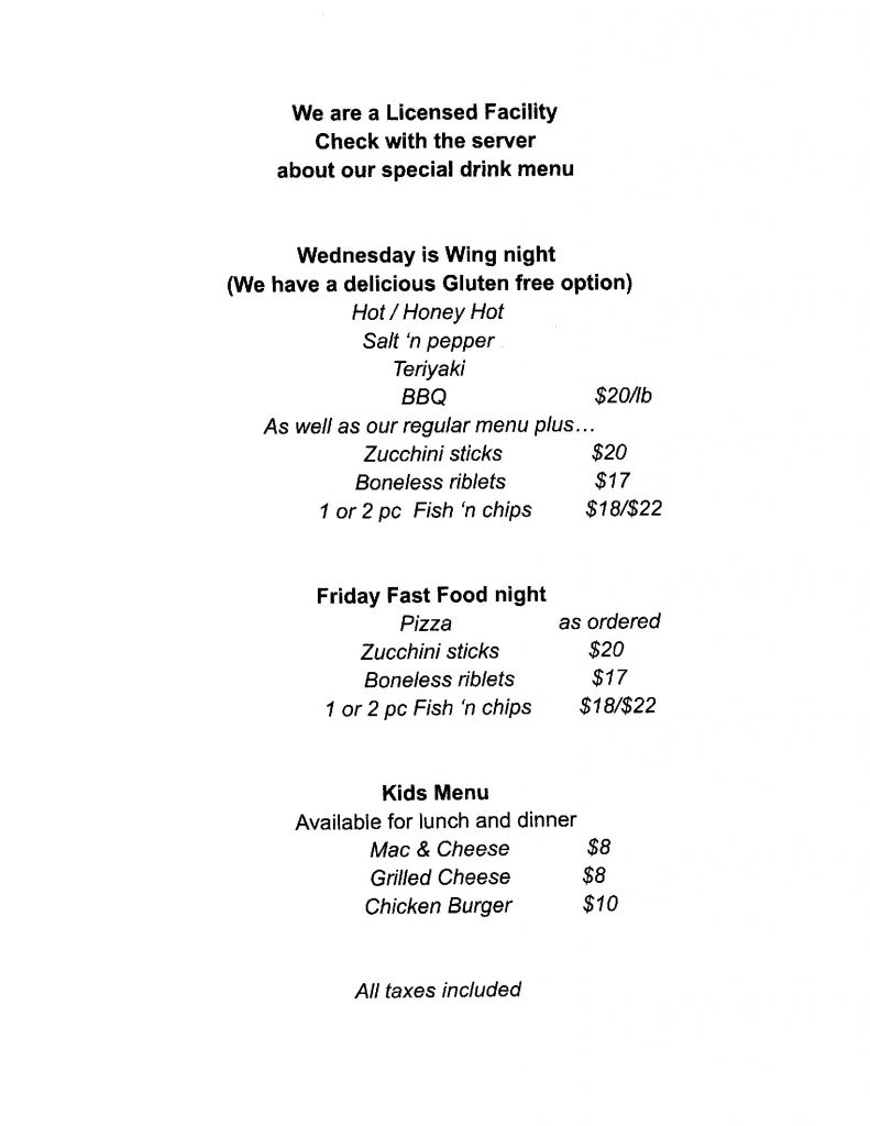 Atlin's premier hotel, restaurant and bar